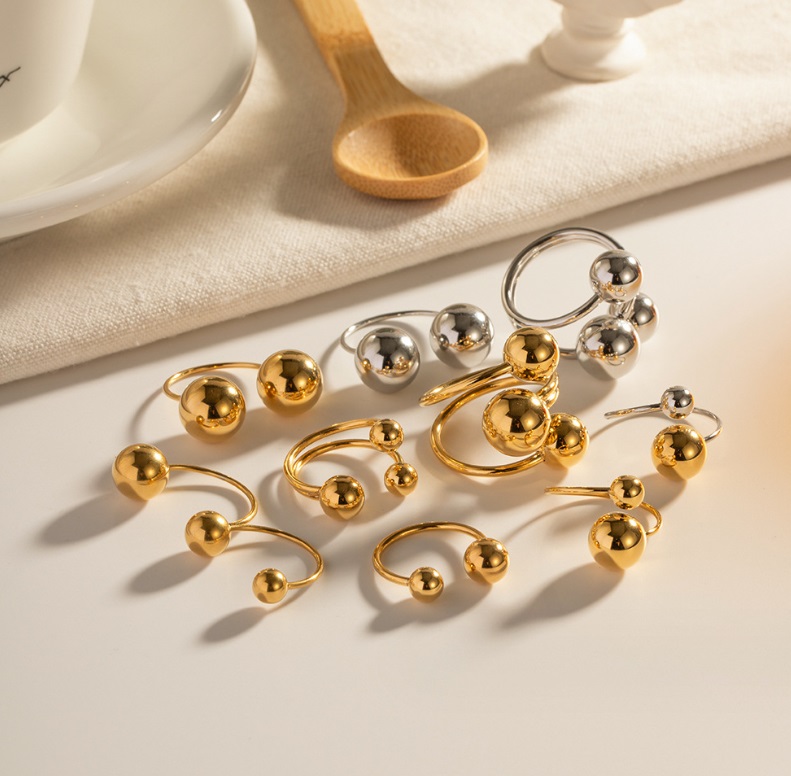 Stainless Steel Ring Wholesale: Stylish Ball Rings at JR Fashion ...