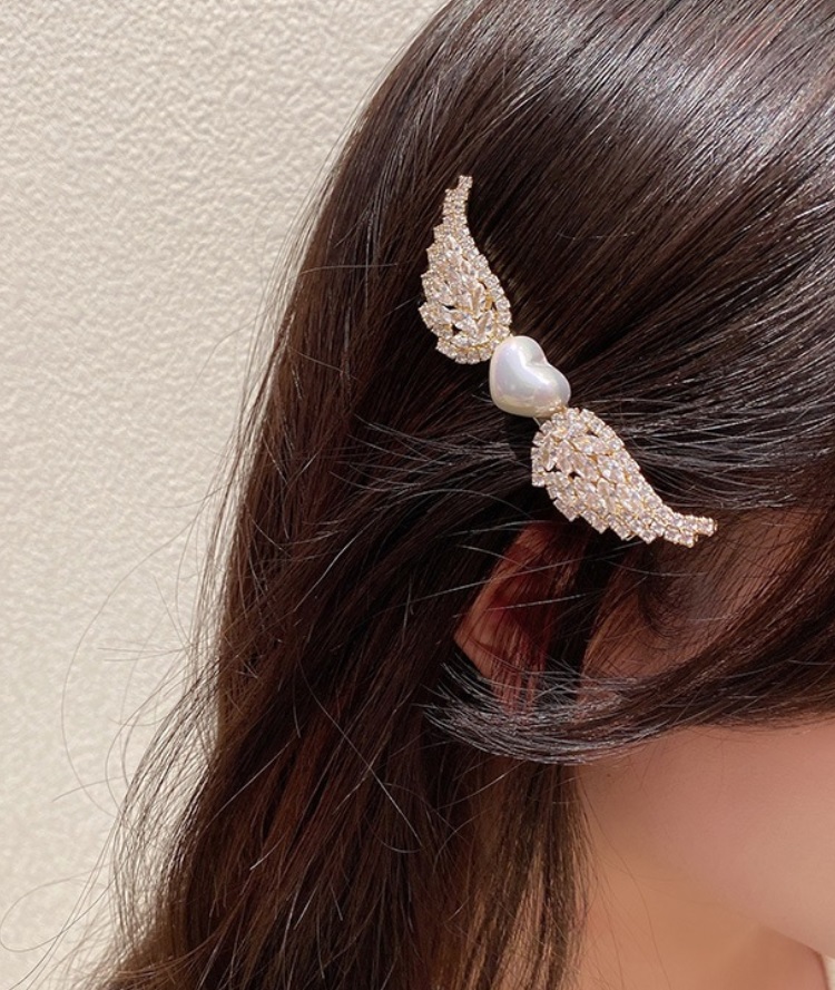 Angel's Wing Pearl Hair Pin Supplier | JR Fashion Accessories