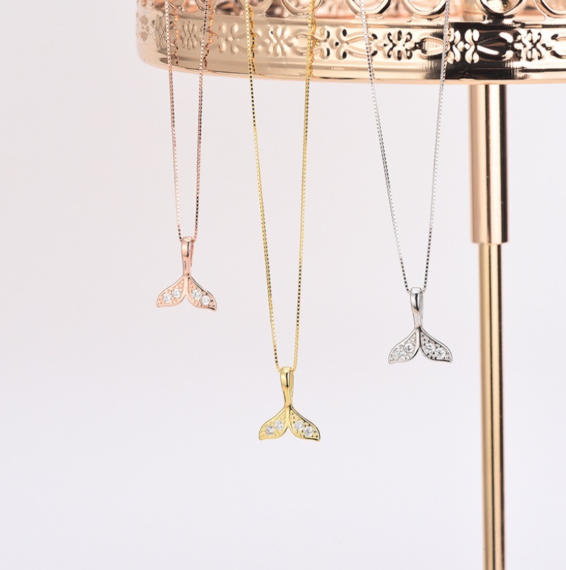 925 Sterling Silver Mermaid Tail Necklace Factory | JR Fashion Accessories