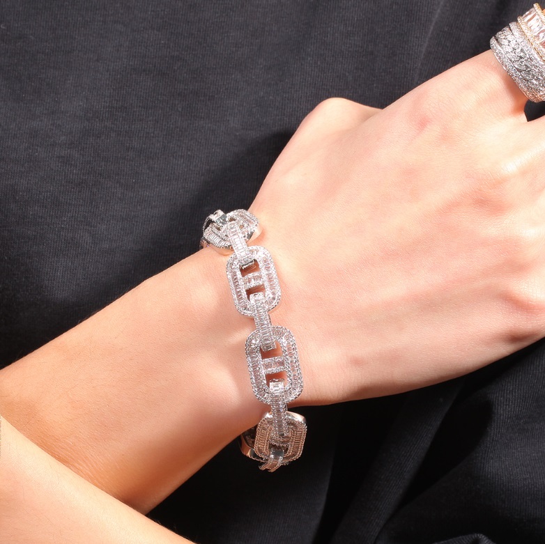 Hip Hop Luxury Bracelet For Men Women