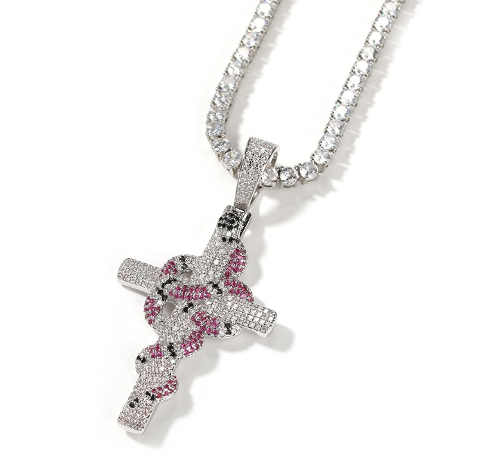 Custom Cross Hip Hop Necklace