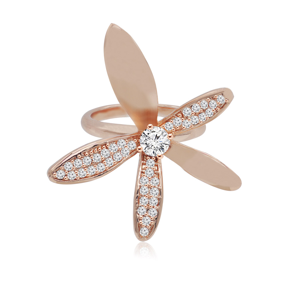 Bulk Large Daisy Flower wholesale rings | JR Fashion Accessories