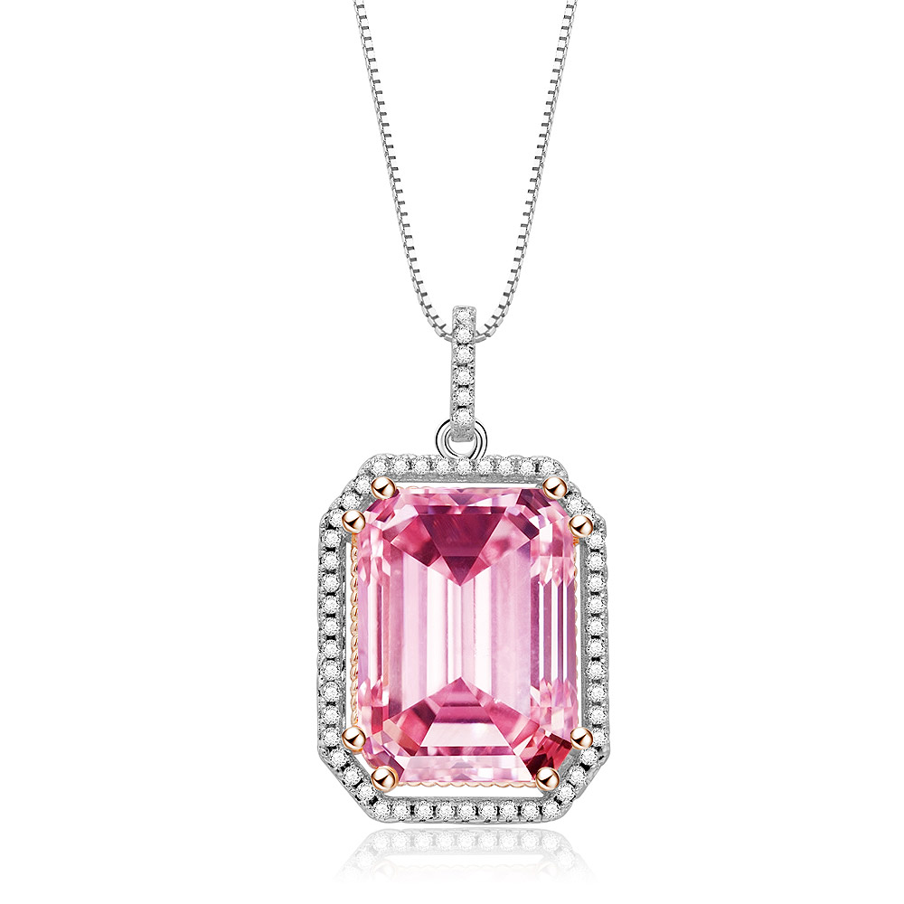 Pink Stone Necklace | JR Fashion Accessories - Premier Jewelry Manufacturer