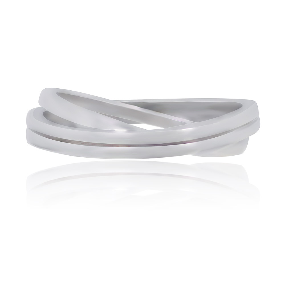 Interconnected Double Band Ring Wholesale | JR Fashion Accessories