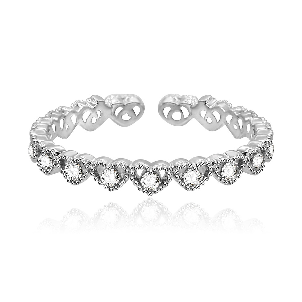 Stackable Vintage Inspired Heart Band Ring Supplier | JR Fashion ...